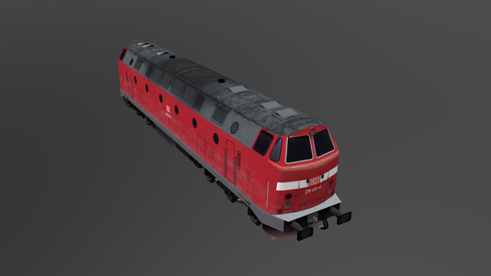 Deutsche Bahn Class 219 - 3D model by REV0 (@R3V0_76) [34a2c30] - Sketchfab