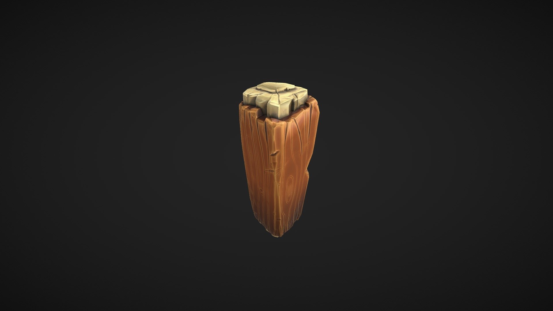 Stylized Wood low poly - 3D model by mRiot (@malgorzatariot) [34a5a35 ...