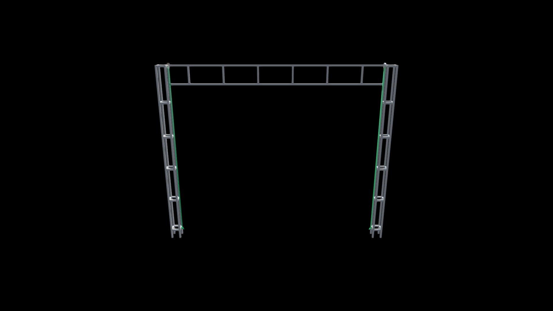 Tiang Spanduk - Option 2 - 3D model by Zuniargo [34a7169] - Sketchfab