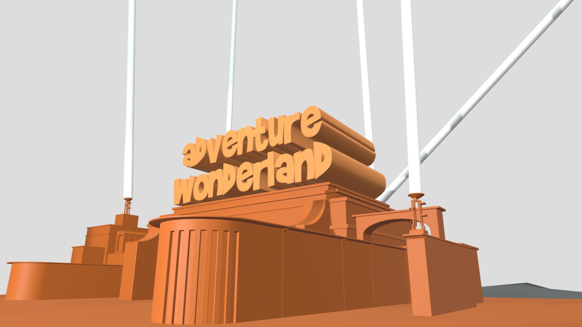 Adventure Wonderland Remake - Download Free 3D model by Unikitty Objeto ...