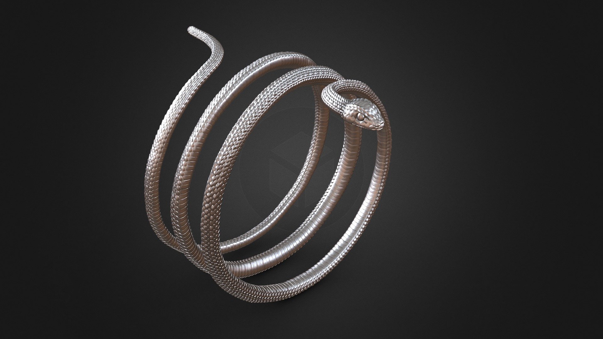 Snake wrap around finger ring - Buy Royalty Free 3D model by jewelmodel ...