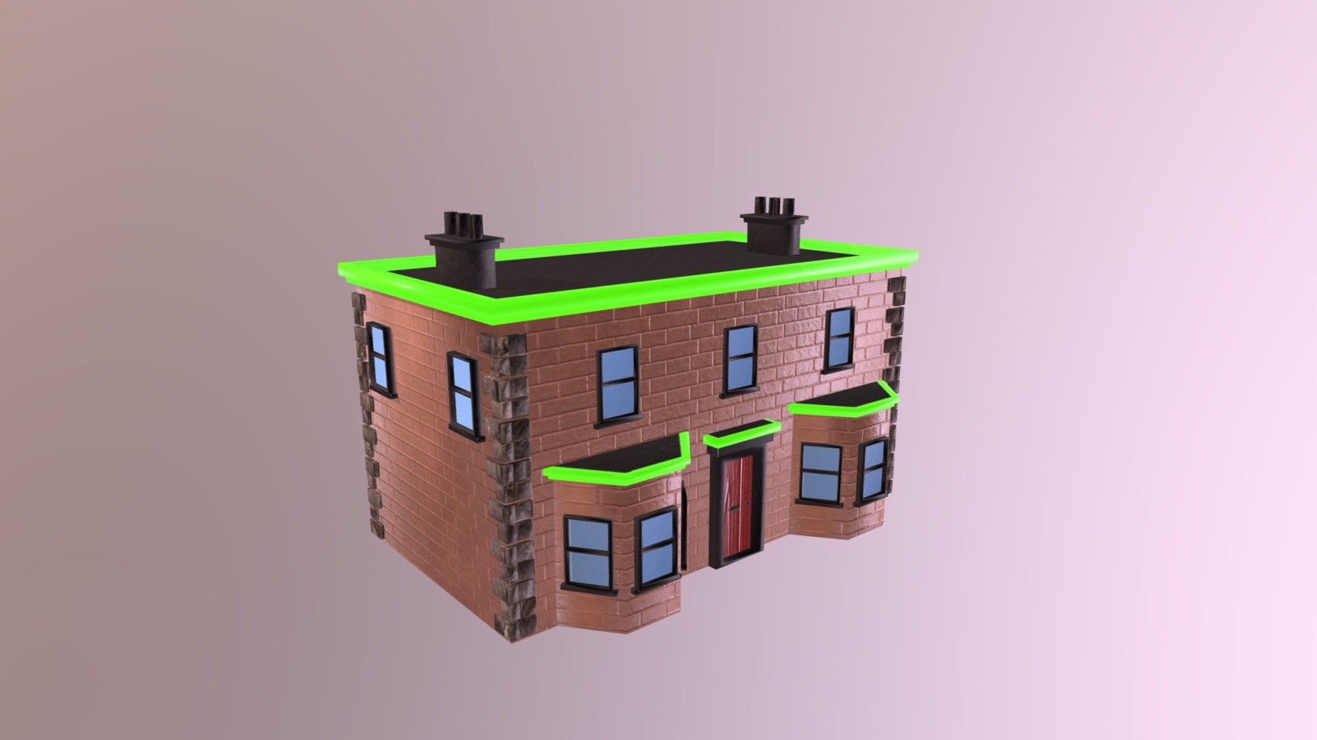 House - 3D model by BaileyRobson [34a9037] - Sketchfab
