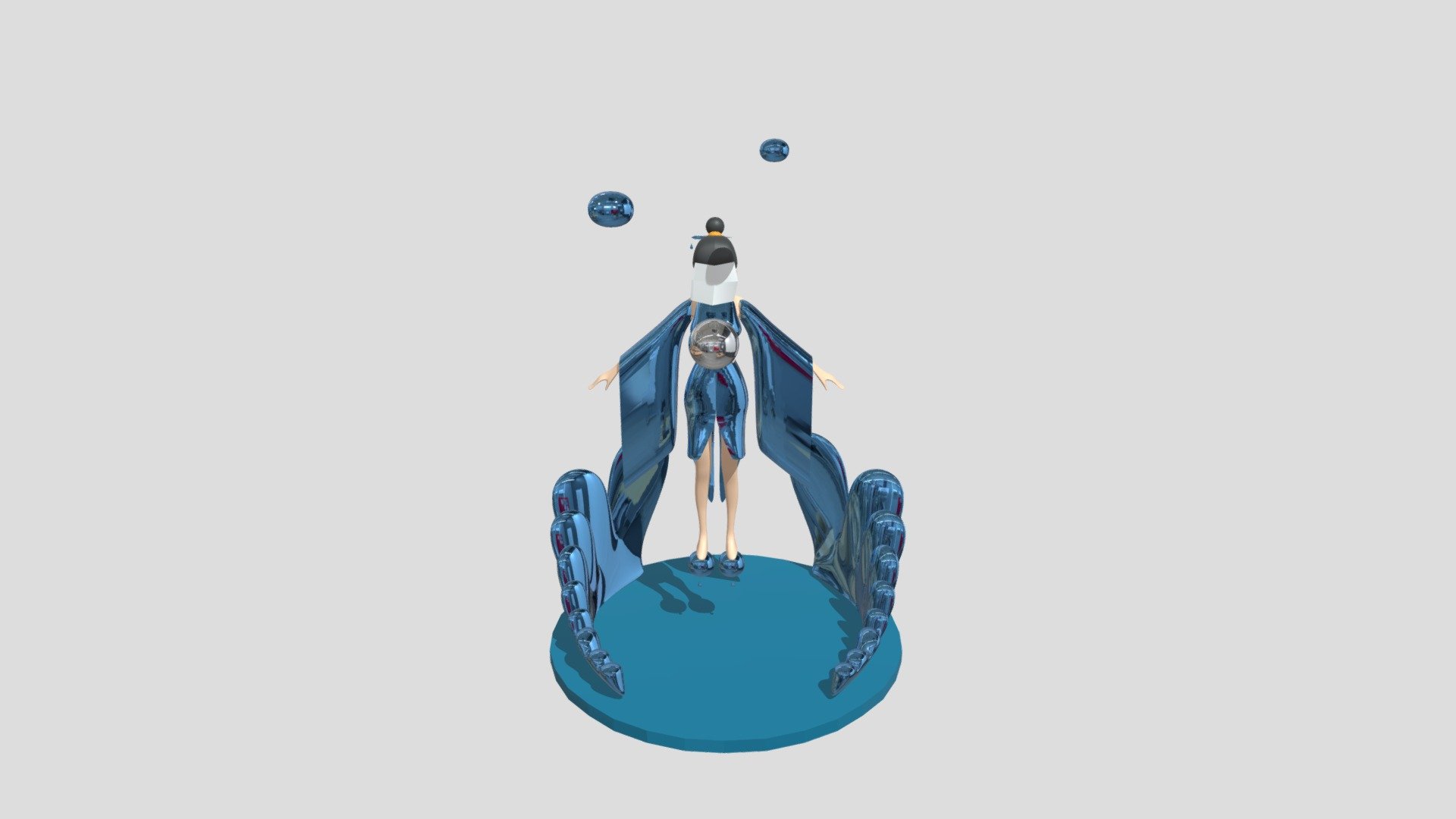 Final Project Aqua - 3D model by Thong.Tew [34aac02] - Sketchfab
