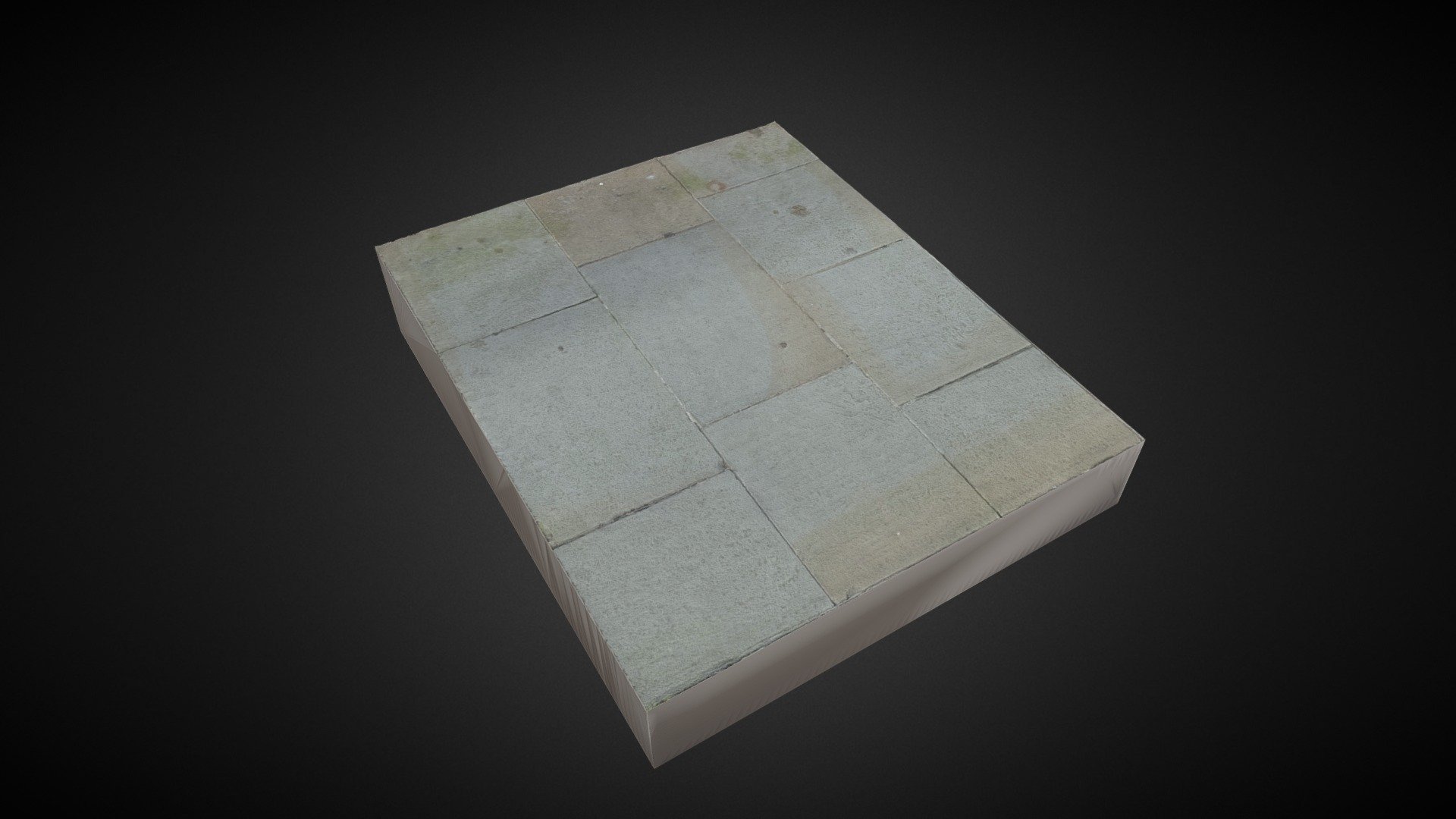 Modular British Brick Factory Pavement 1 - Download Free 3D model by ...