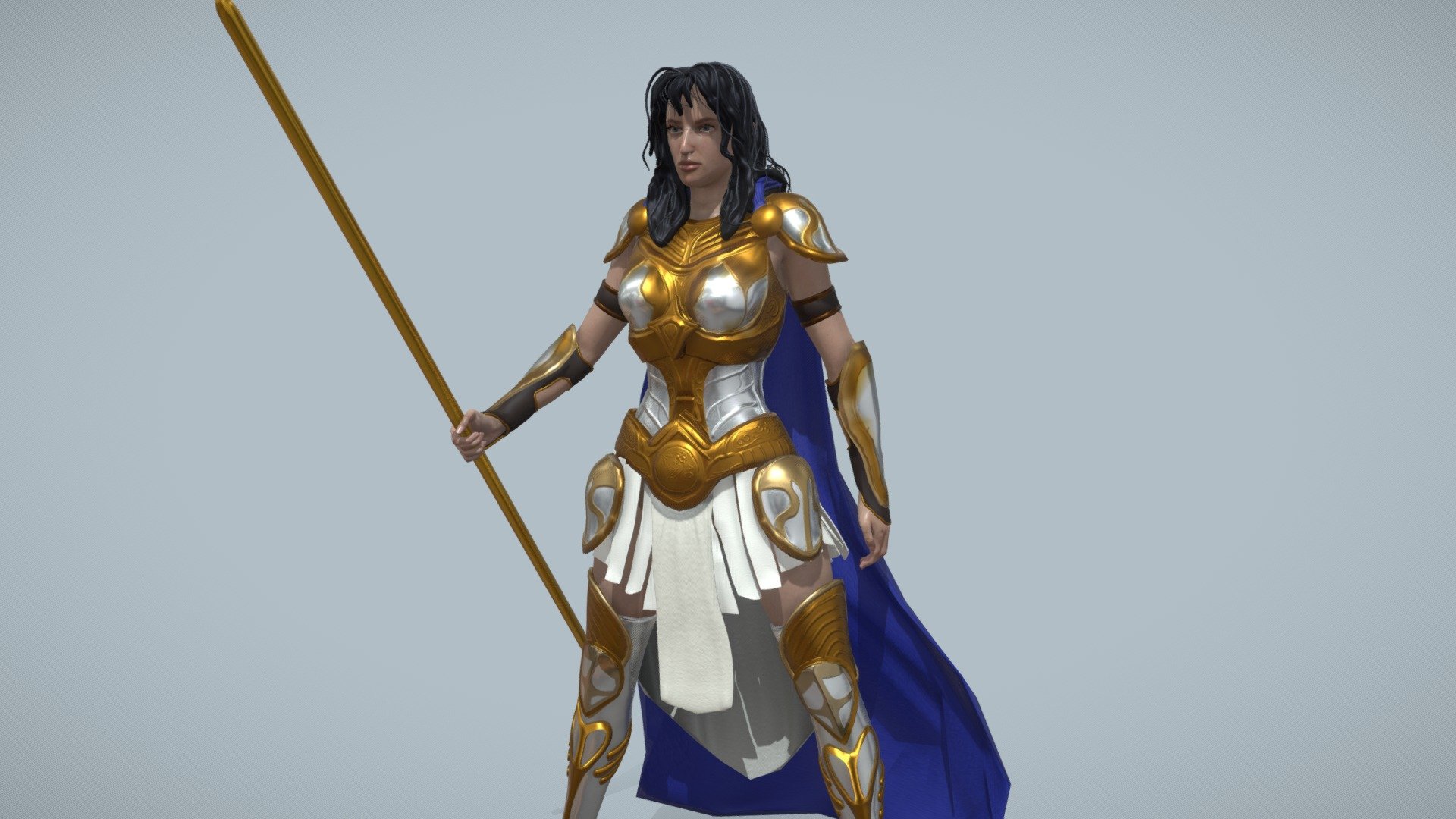 Greek Goddess - 3D model by Zora Daems (@ZoraDaems) [34af3ac] - Sketchfab