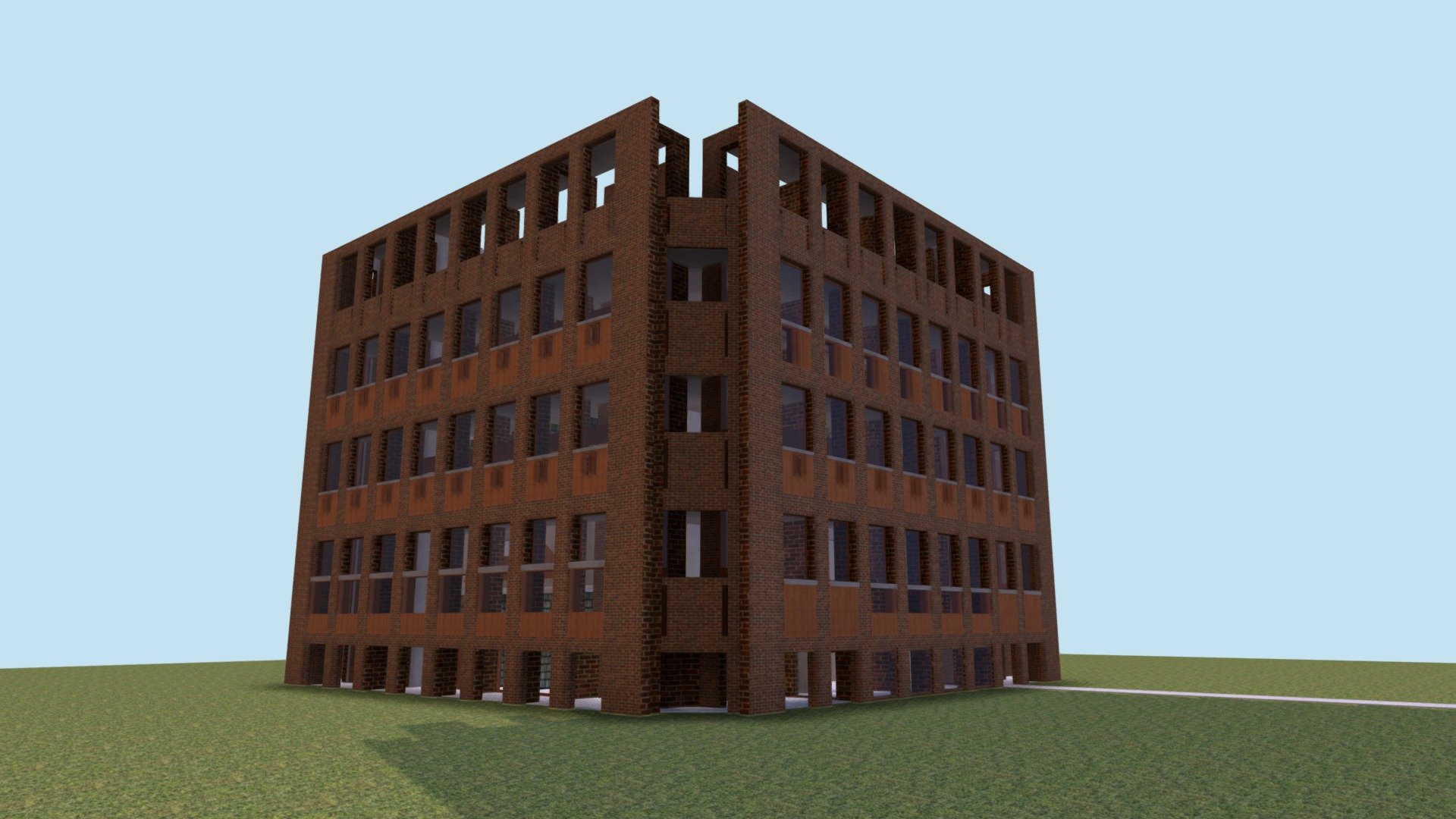 Exeter Library - 3D model by giovannycruz [34b0ac5] - Sketchfab