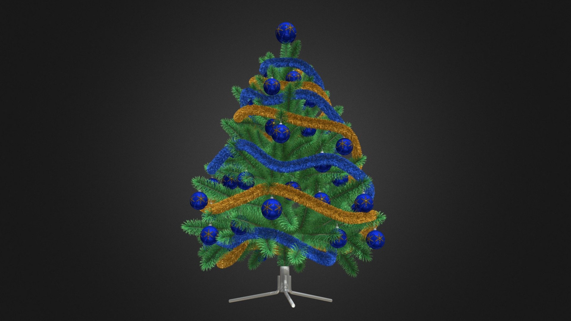 Christmas Tree 5 - Buy Royalty Free 3D model by cgaxis [34b1592 ...