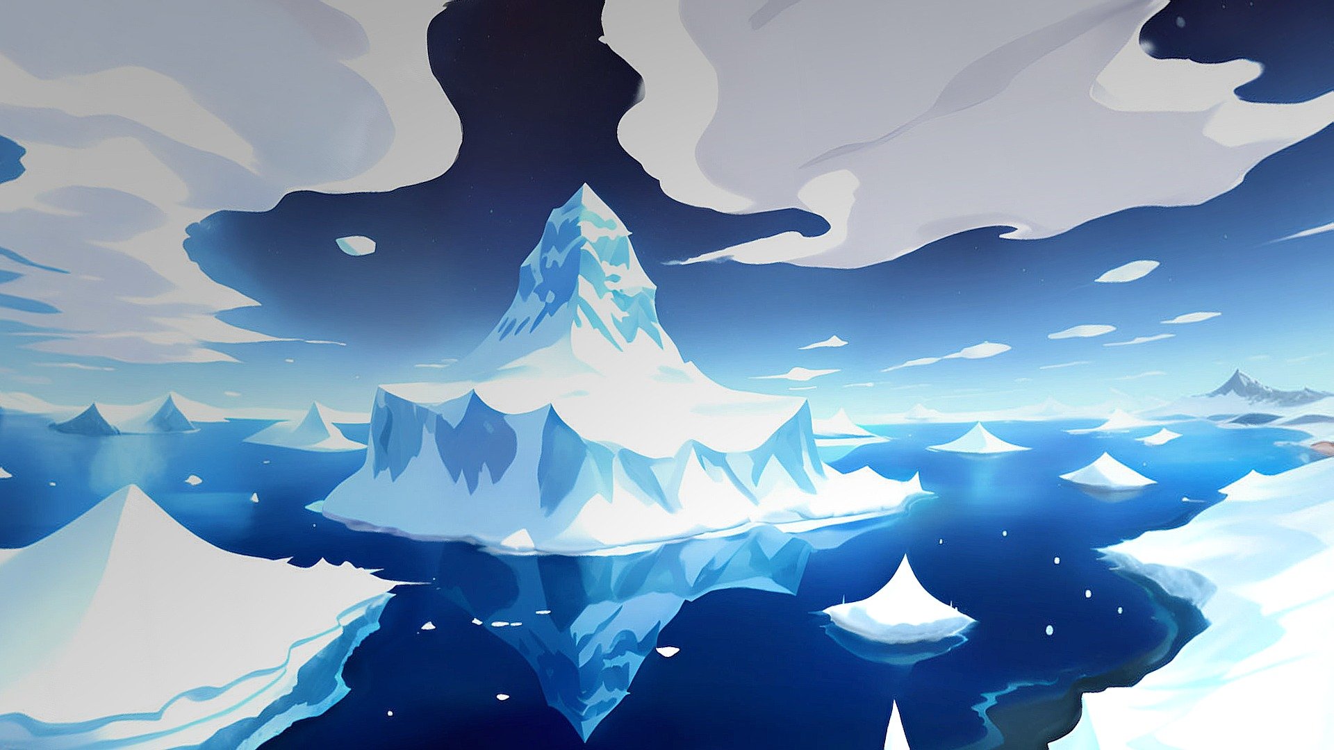 "Frozen Horizons: A Journey Through Antarctica" - Buy Royalty Free 3D ...
