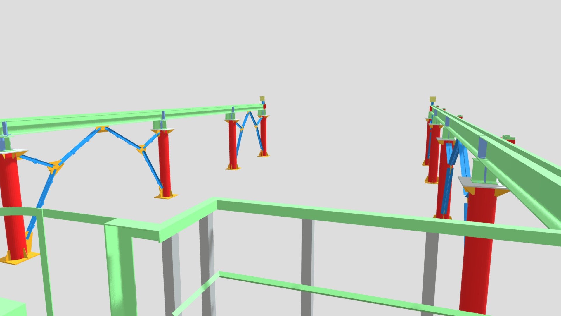 Rail Supports - Download Free 3D model by V|T (@vkmd24) [34b29b4 ...