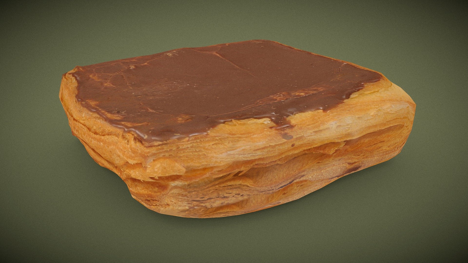 Chocolate pudding - Buy Royalty Free 3D model by Polygonal Miniatures ...
