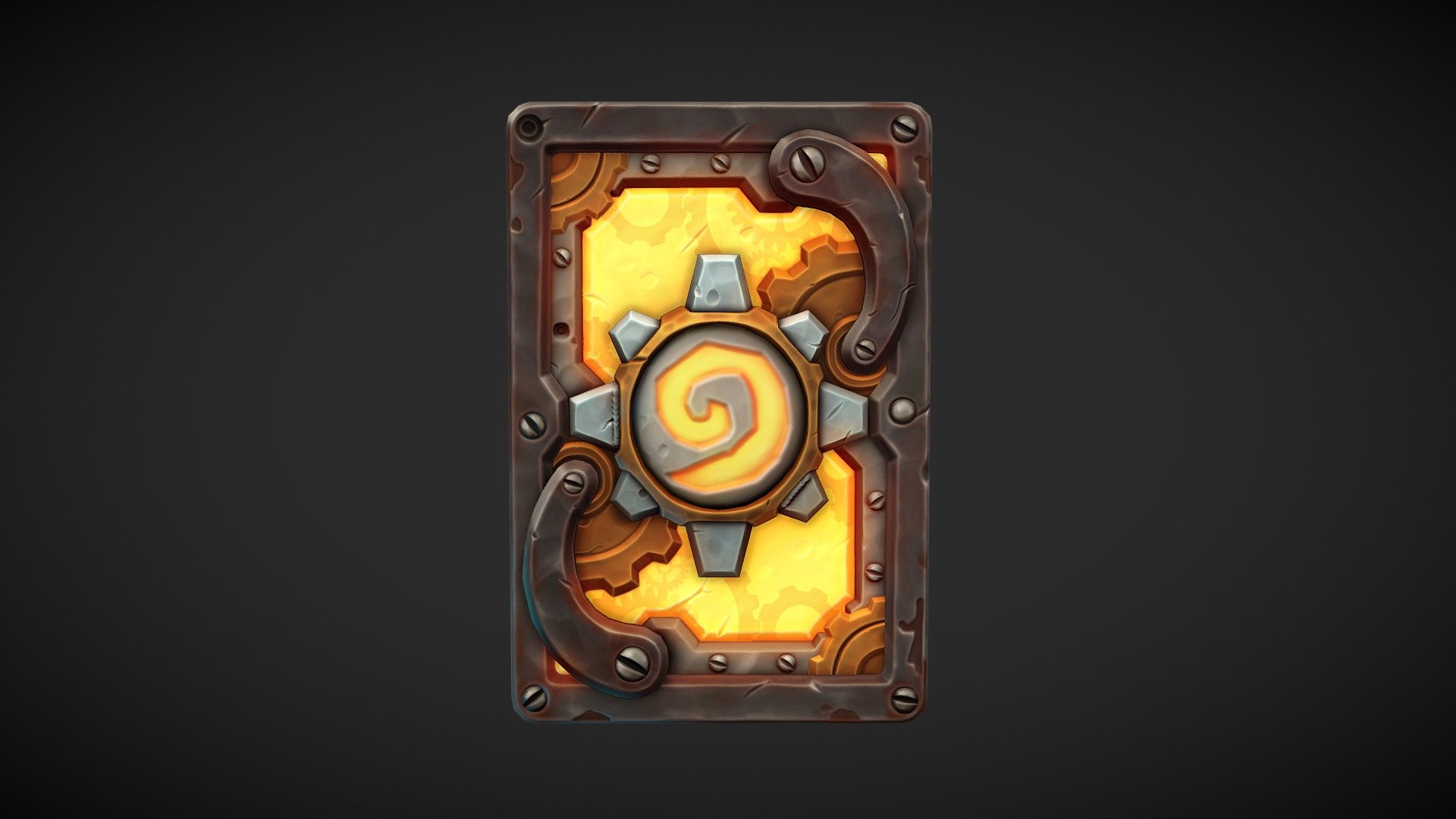Hearthstone Card back: Mechagon (Fanart) - 3D model by Olaf (@olaf ...
