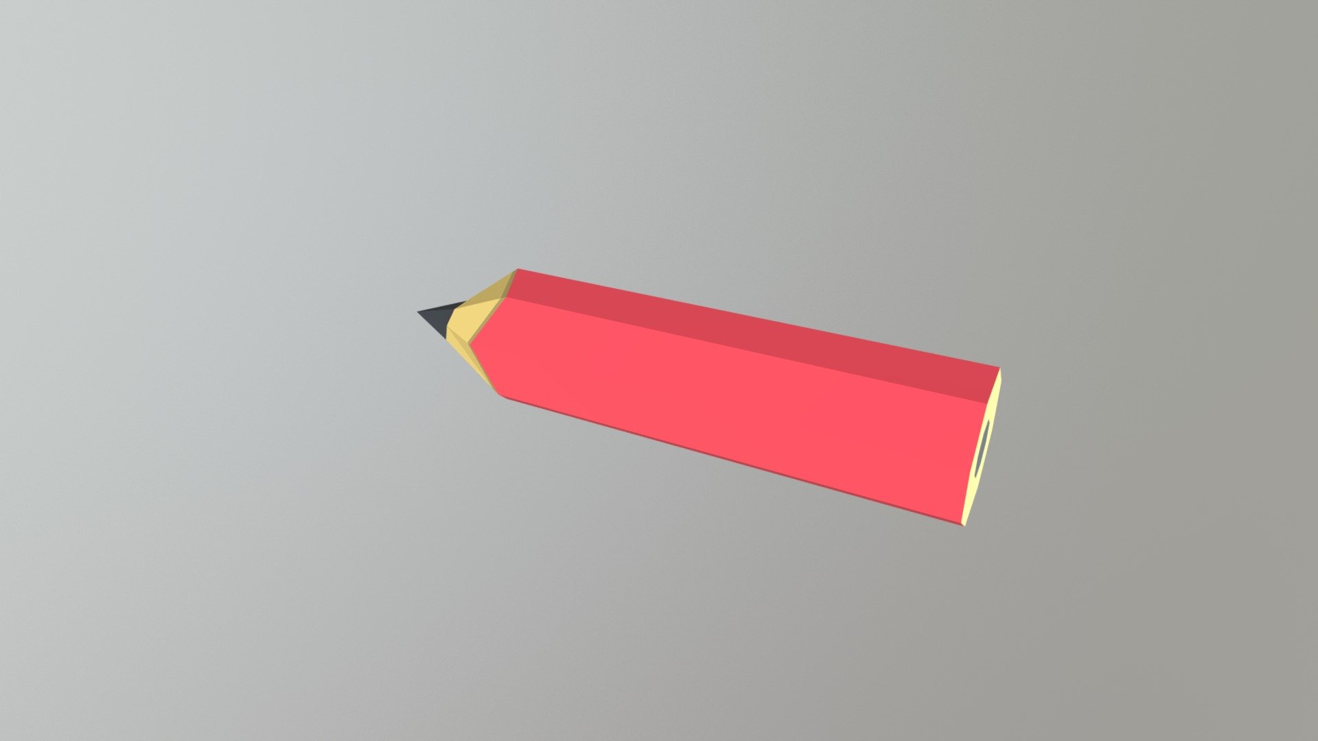 pencil - 3D model by pyphehe [34b58a6] - Sketchfab