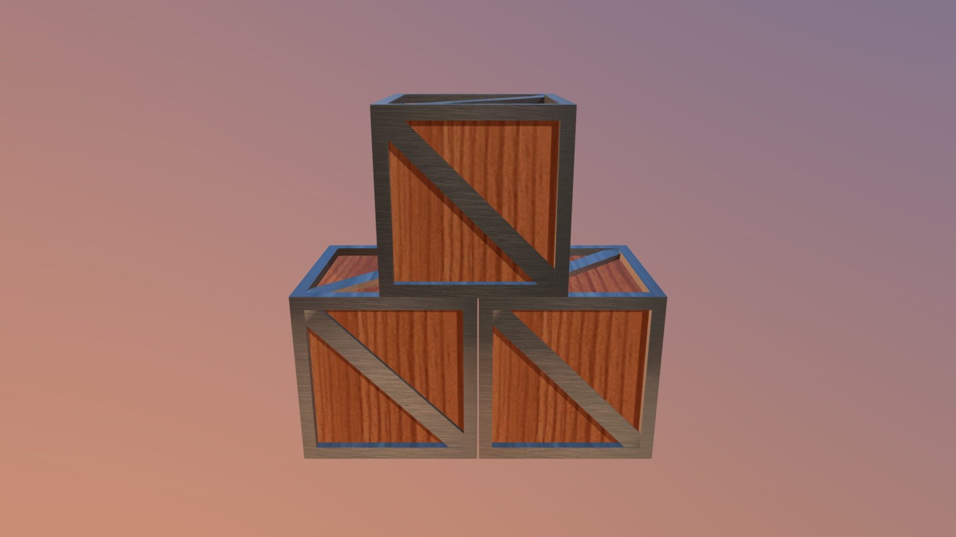 wooden box - 3D model by wengxiang (@wen_xiang) [34b6976] - Sketchfab