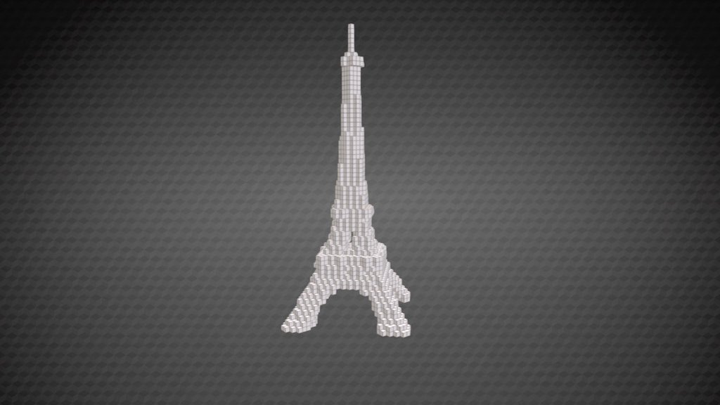 Eiffel Tower - 3D model by CraftMaster Software (@craftmaster) [34b6cb1] - Sketchfab