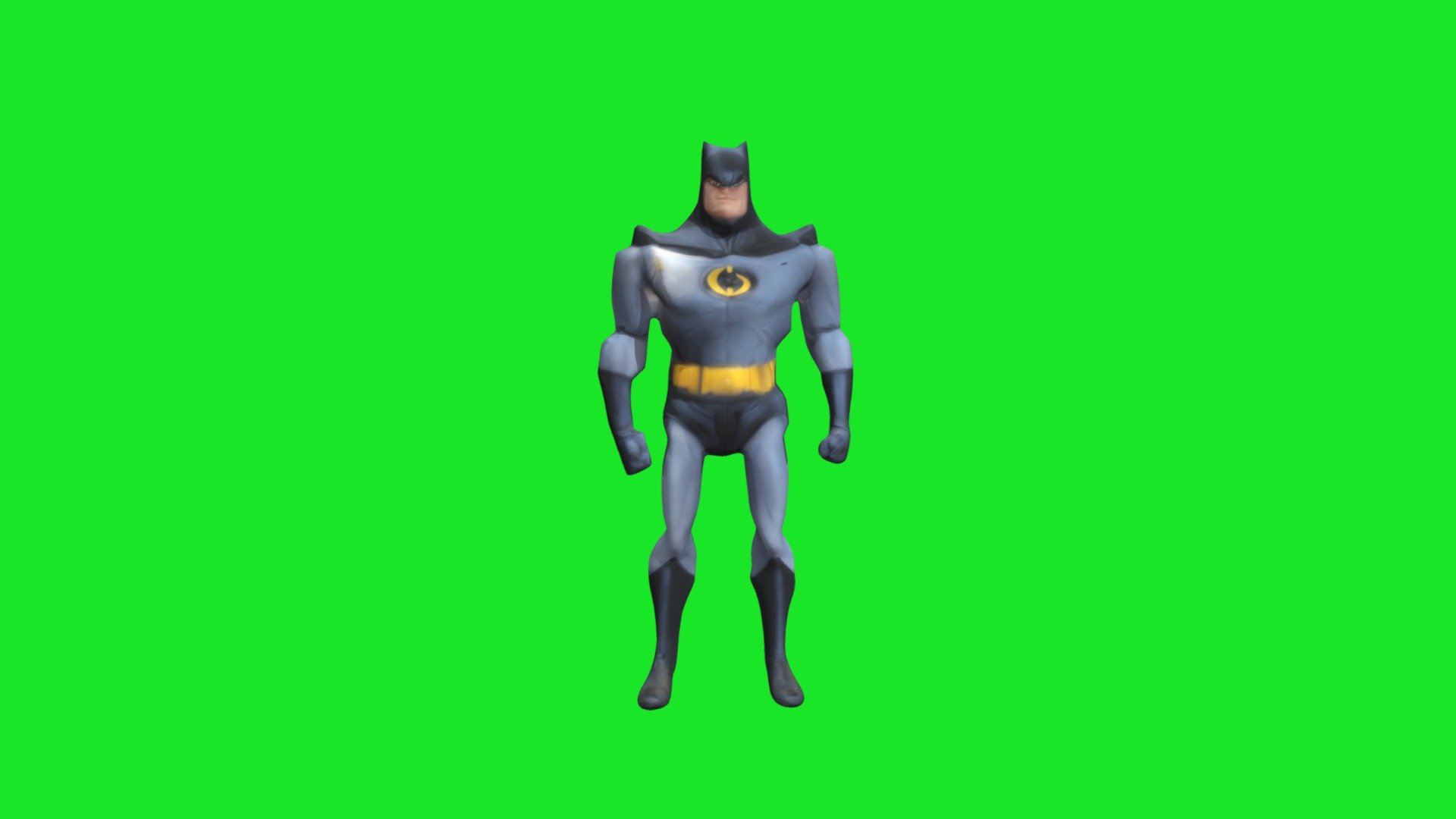 Batman dc cartoon 3d model fts - Download Free 3D model by sunnykhude ...