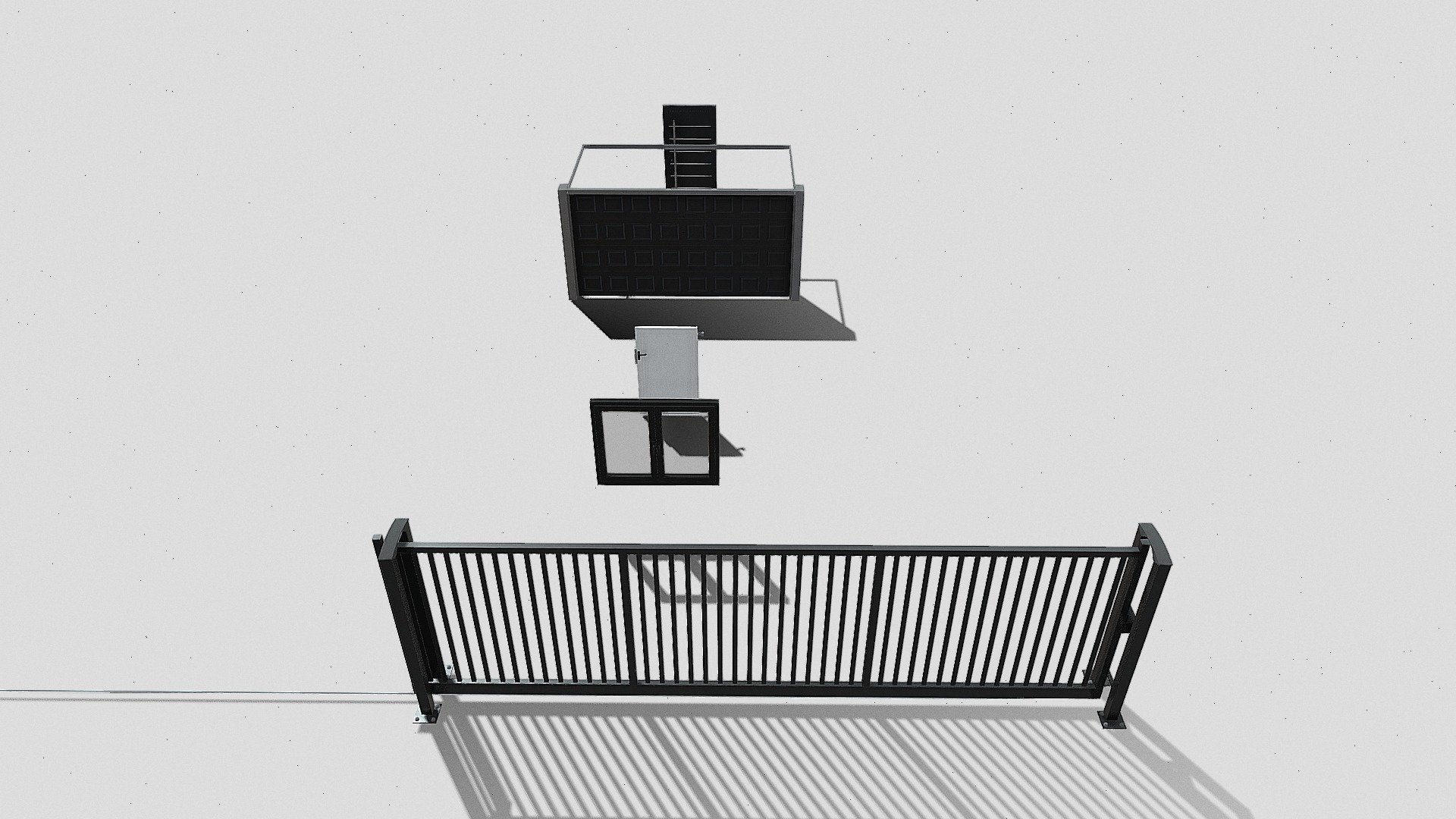 Doors / Window Pack (animation open) - Buy Royalty Free 3D model by ...
