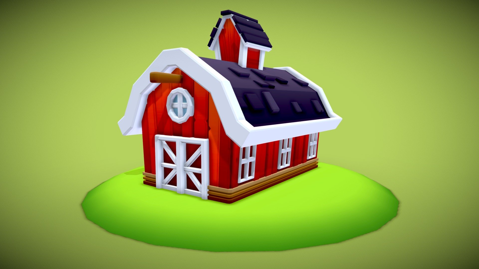 3December 2022 Day 1: Barn - 3D model by Liberi Arcano (@LiberiArcano ...