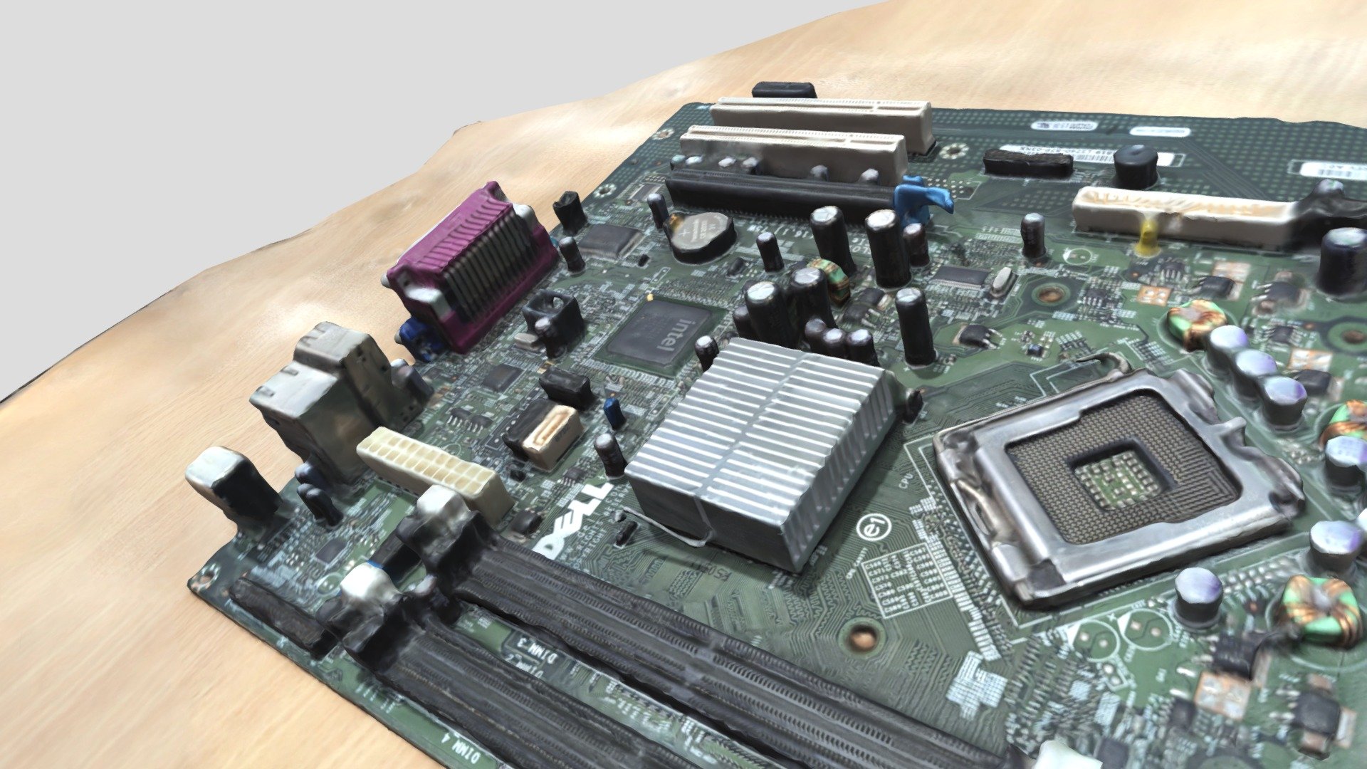 Motherboard - Download Free 3D model by M und M Figur (@ottorabo ...