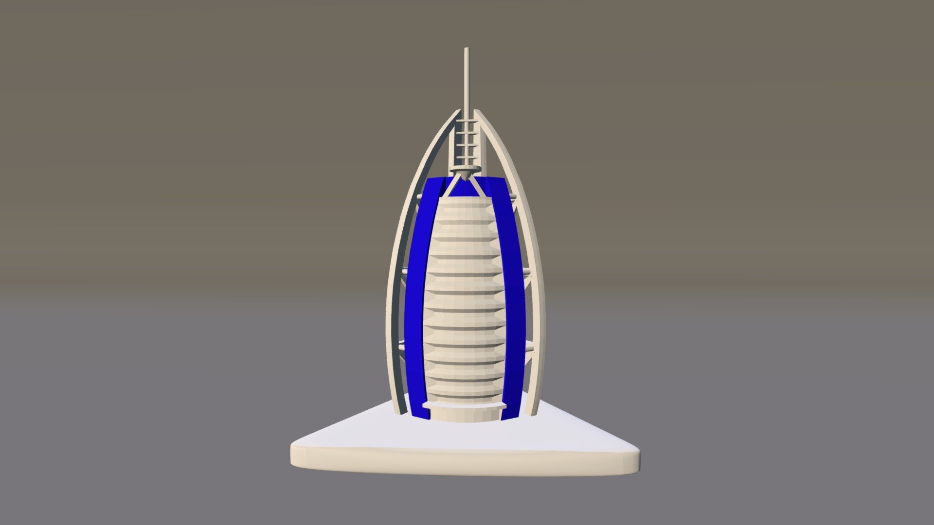 Dubai Burj Al Arab - 3D model by Robby (@freshdecember) [34bc1a3 ...