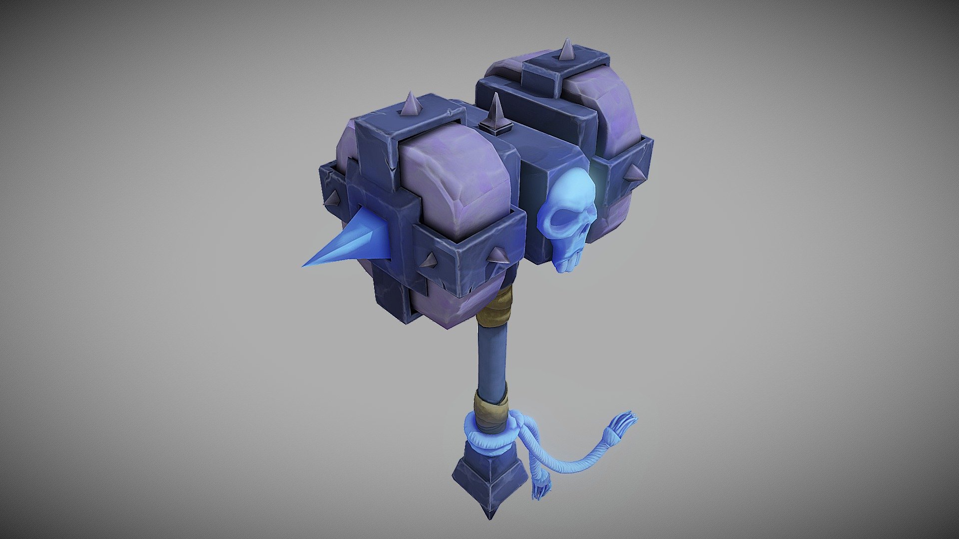 The Chaotic Hammer - Prop Study - 3D model by patgo [34bc47c] - Sketchfab