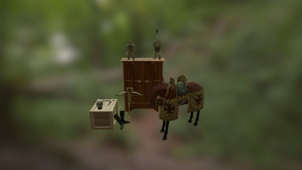 Wardrobe Scene - 3D model by Wave 53 Studios (@wave53) [34bc8f3 ...