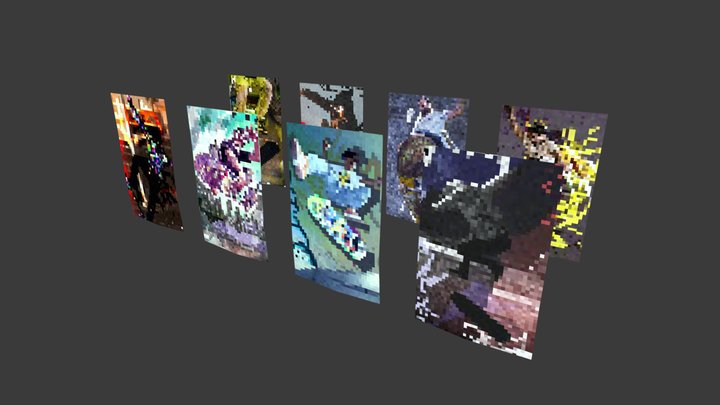 Poster 3D models - Sketchfab