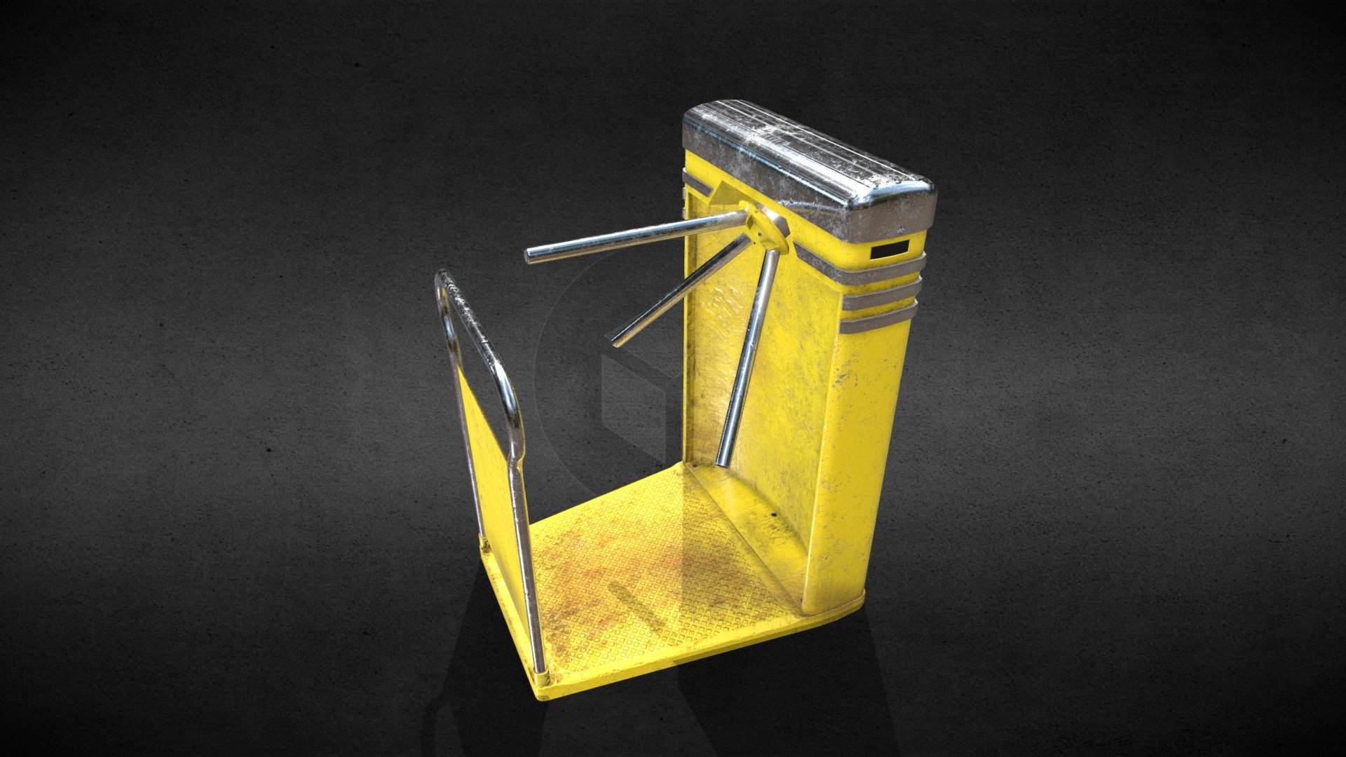 Old Turnstile - Buy Royalty Free 3D model by hell_razor_art [34bd86f ...
