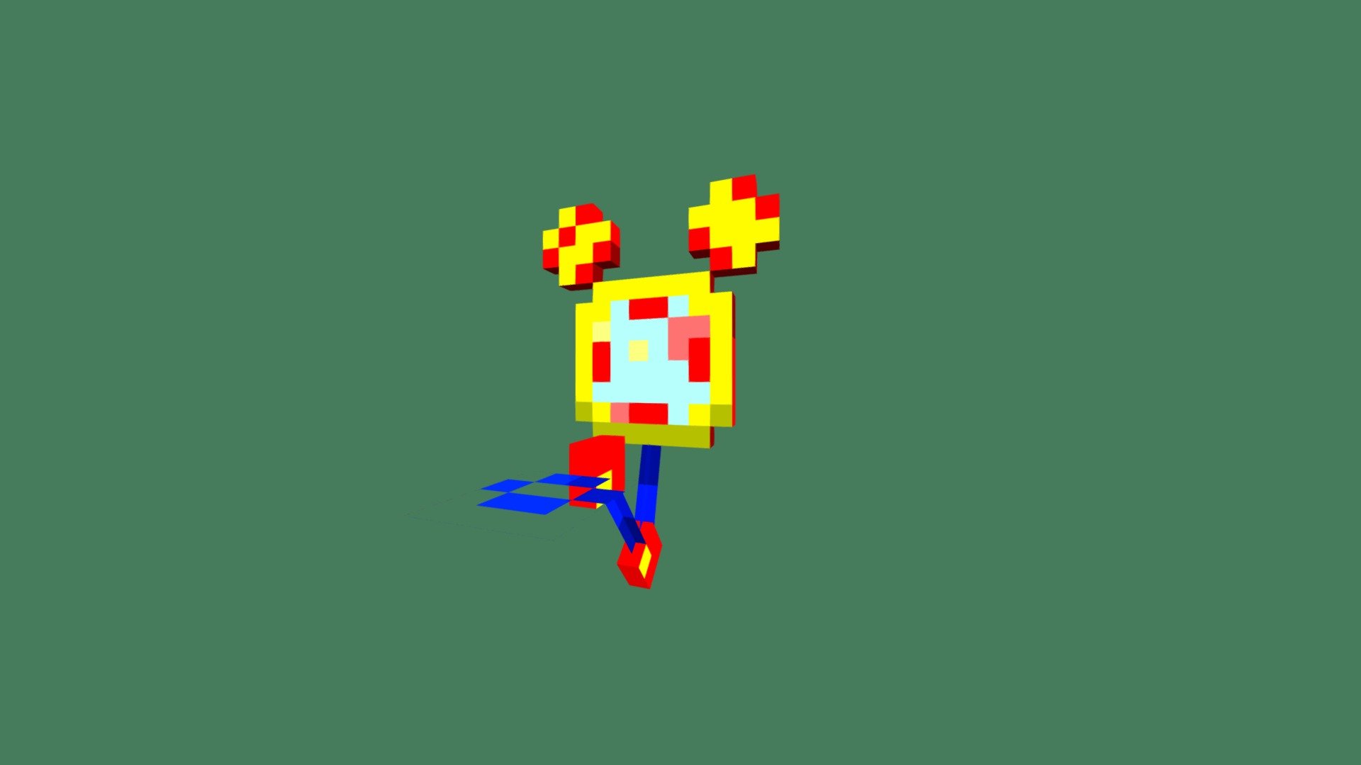Minecraft Toodles - 3D model by LeoDomi [34bd968] - Sketchfab