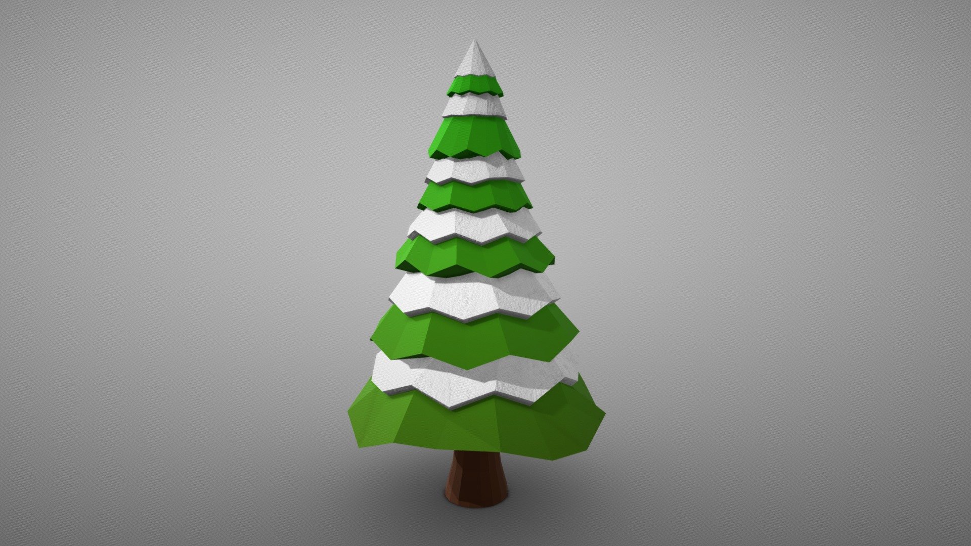 Snowy Tree - 3December - Download Free 3D model by Šimon Ustal ...