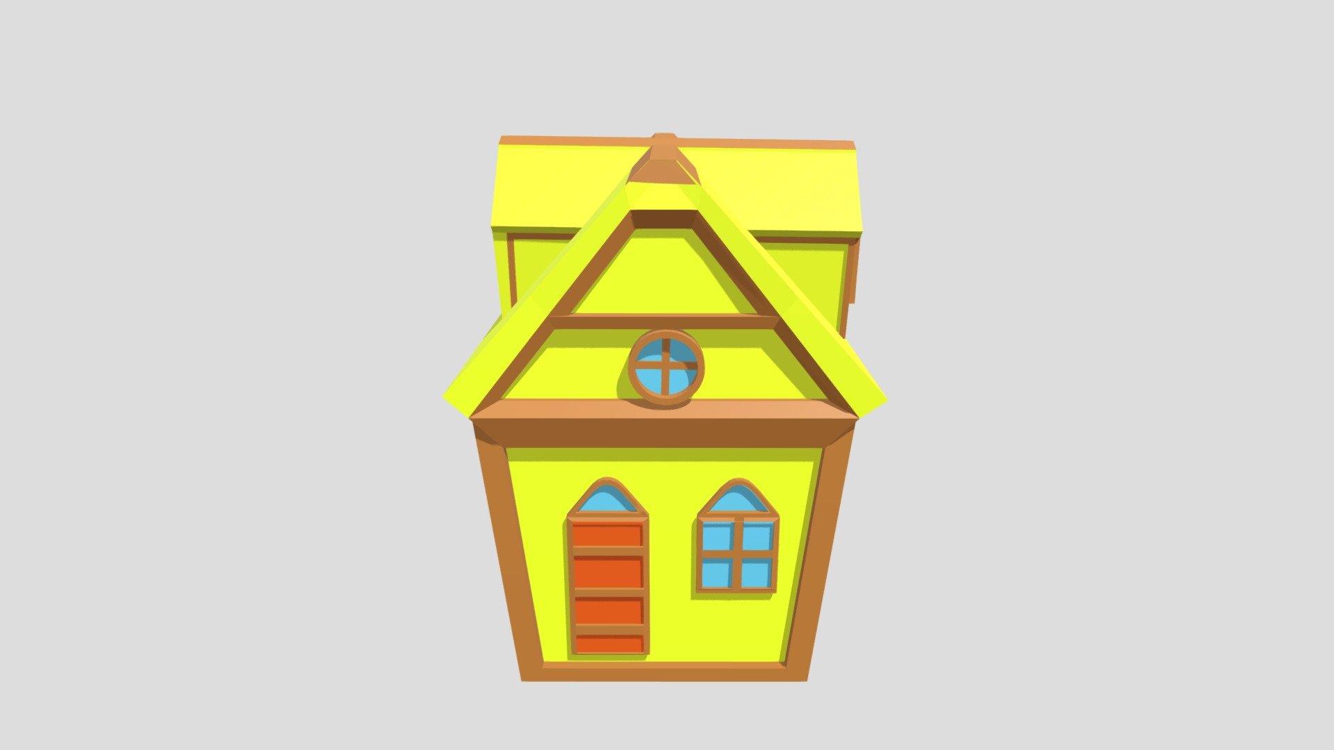 Low poly home - Download Free 3D model by shoir_13 [34bdcab] - Sketchfab