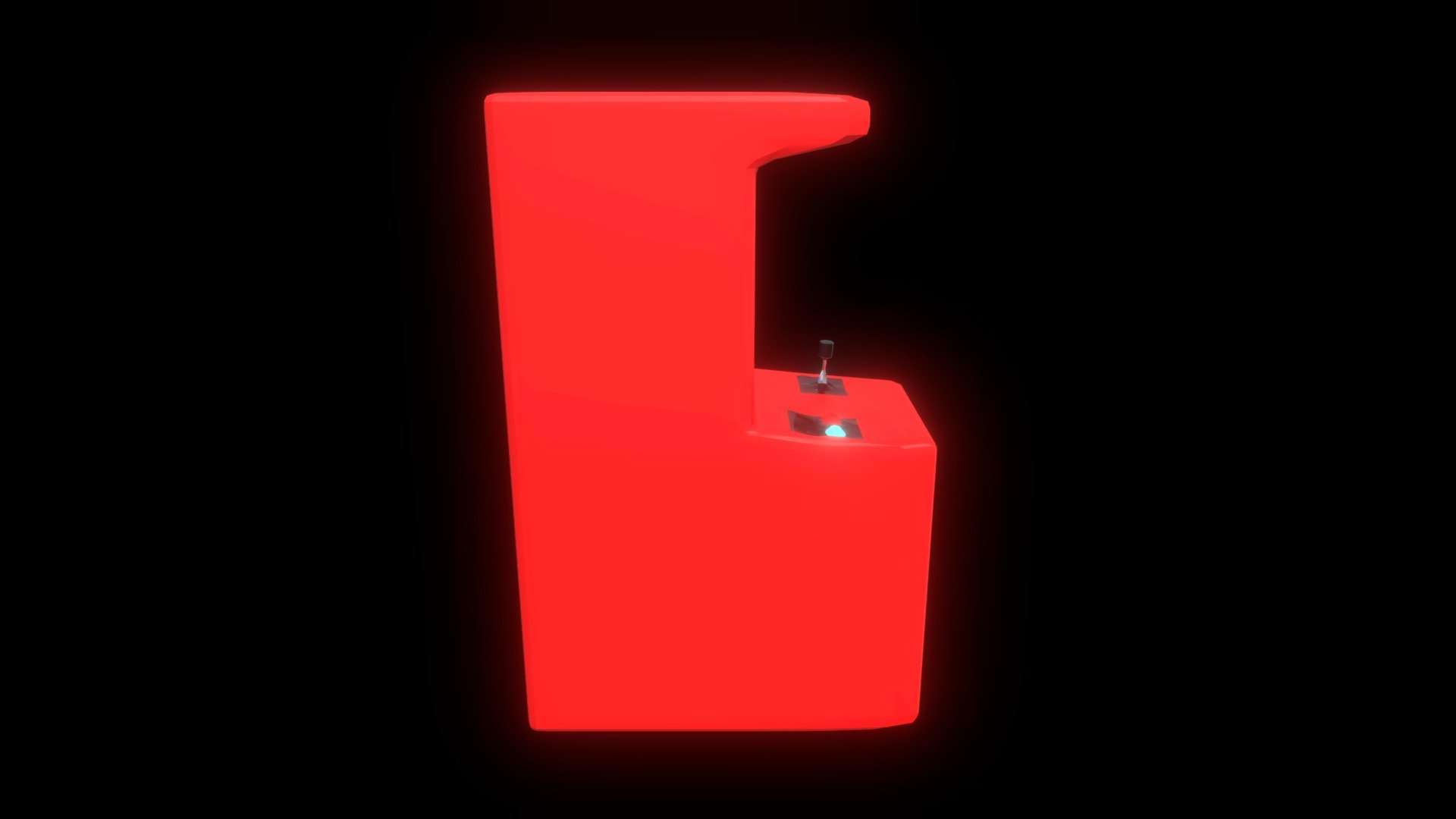 Simple Low Poly Arcade - 3D model by timeforsleep [34be1aa] - Sketchfab