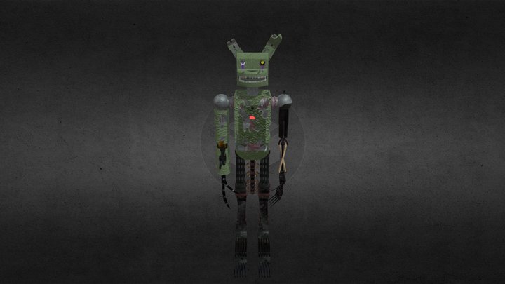 Springtrap 3D models - Sketchfab