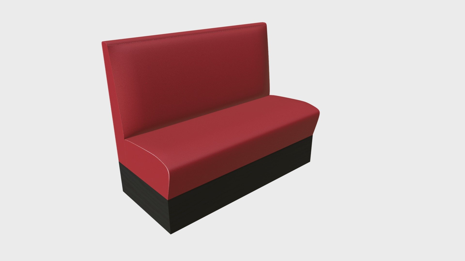 Diner booth banquette 2 - Buy Royalty Free 3D model by FM 3D Models ...