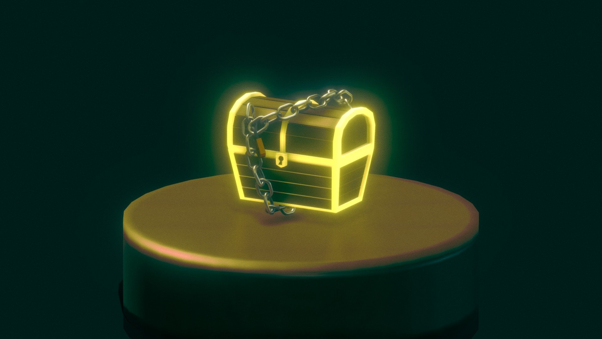 Treasure Lock Chest - 3D model by Marlon Dandelion (@dandelionseth ...