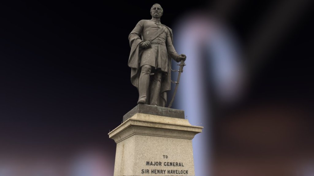 Sir Henry Havelock - Statue Scan - Download Free 3D model by ...