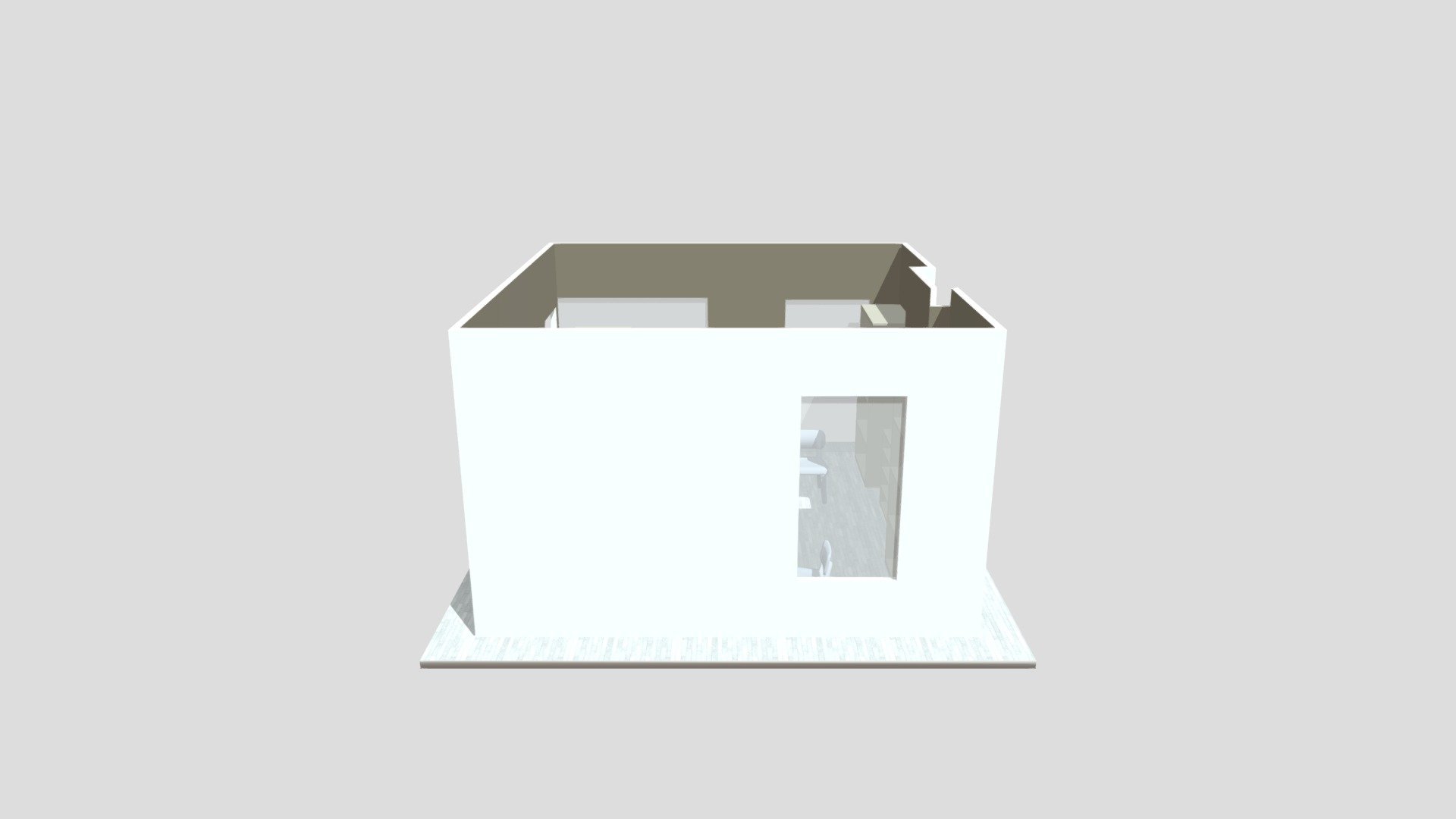 Gallier House: Master Bedroom (Floorplan) - Download Free 3D model by ...
