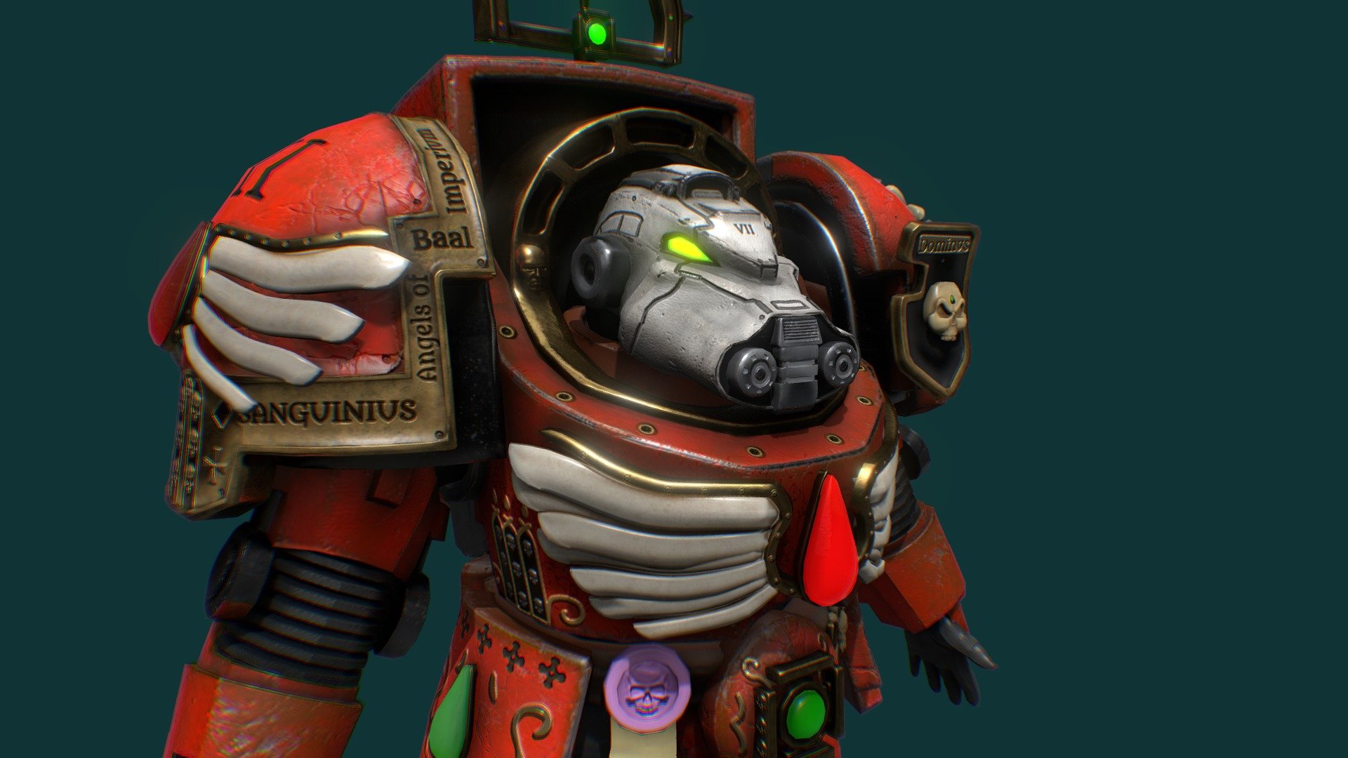 Blood Angels WIP - 3D model by mrcheckpoint [34c58be] - Sketchfab