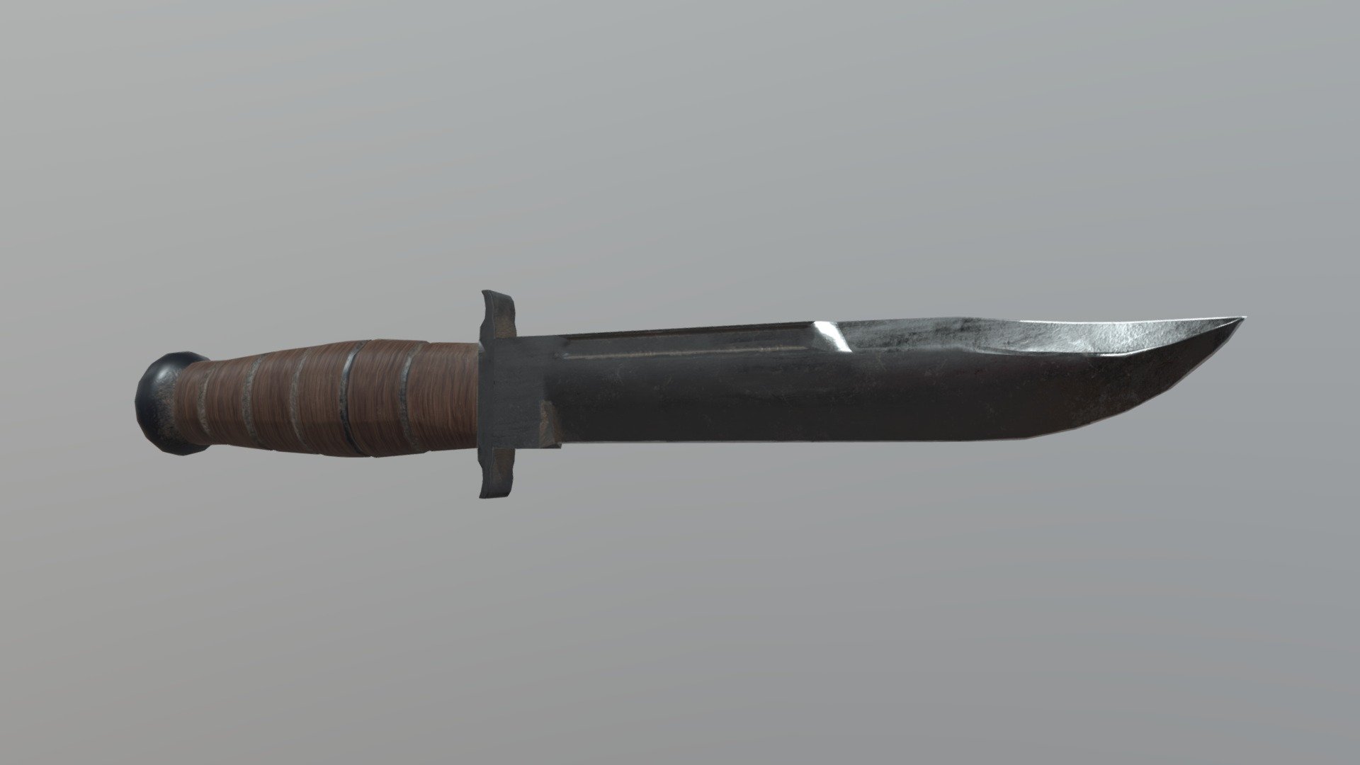 Ka-Bar - 3D model by Austin_Emunson [34c59ae] - Sketchfab