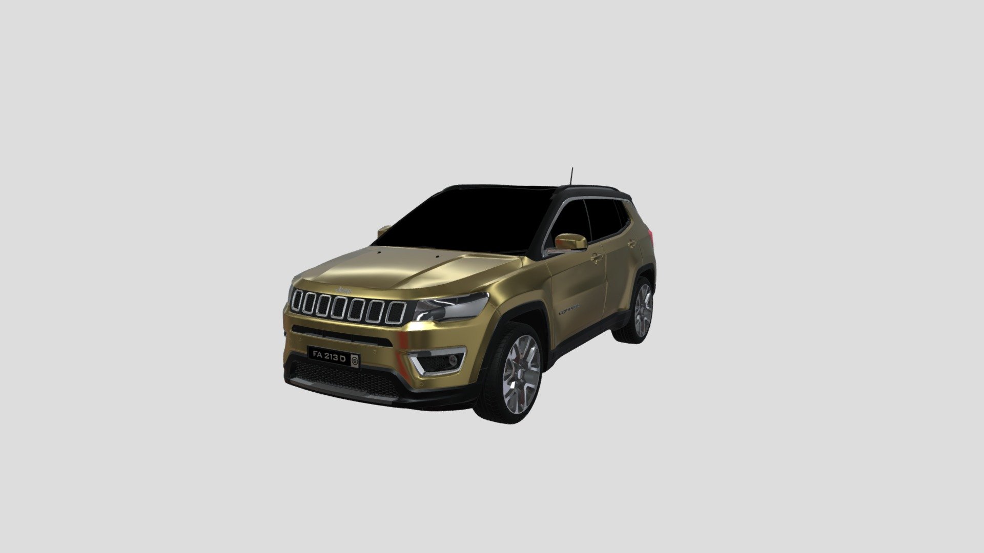 Jeep Compass 3D Model - Download Free 3D model by piyushsolanki97136 ...