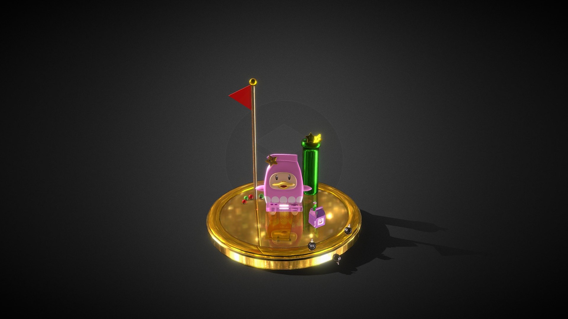 GamerDuck - 3D model by TinkerBell (@Campanelllino) [34c73af] - Sketchfab