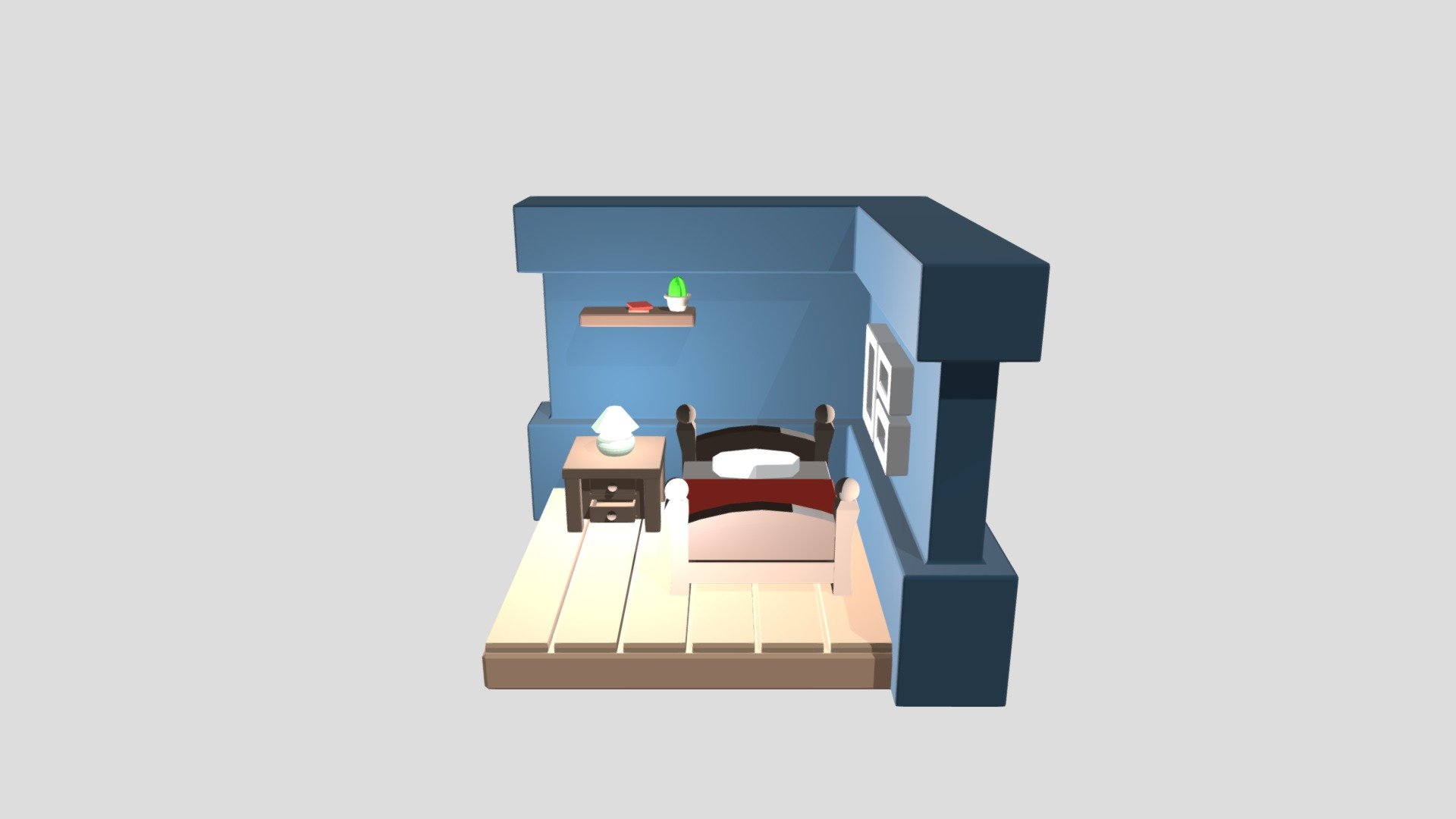 Iso House Reilly Cato - 3D model by Reilly08 [34c994d] - Sketchfab