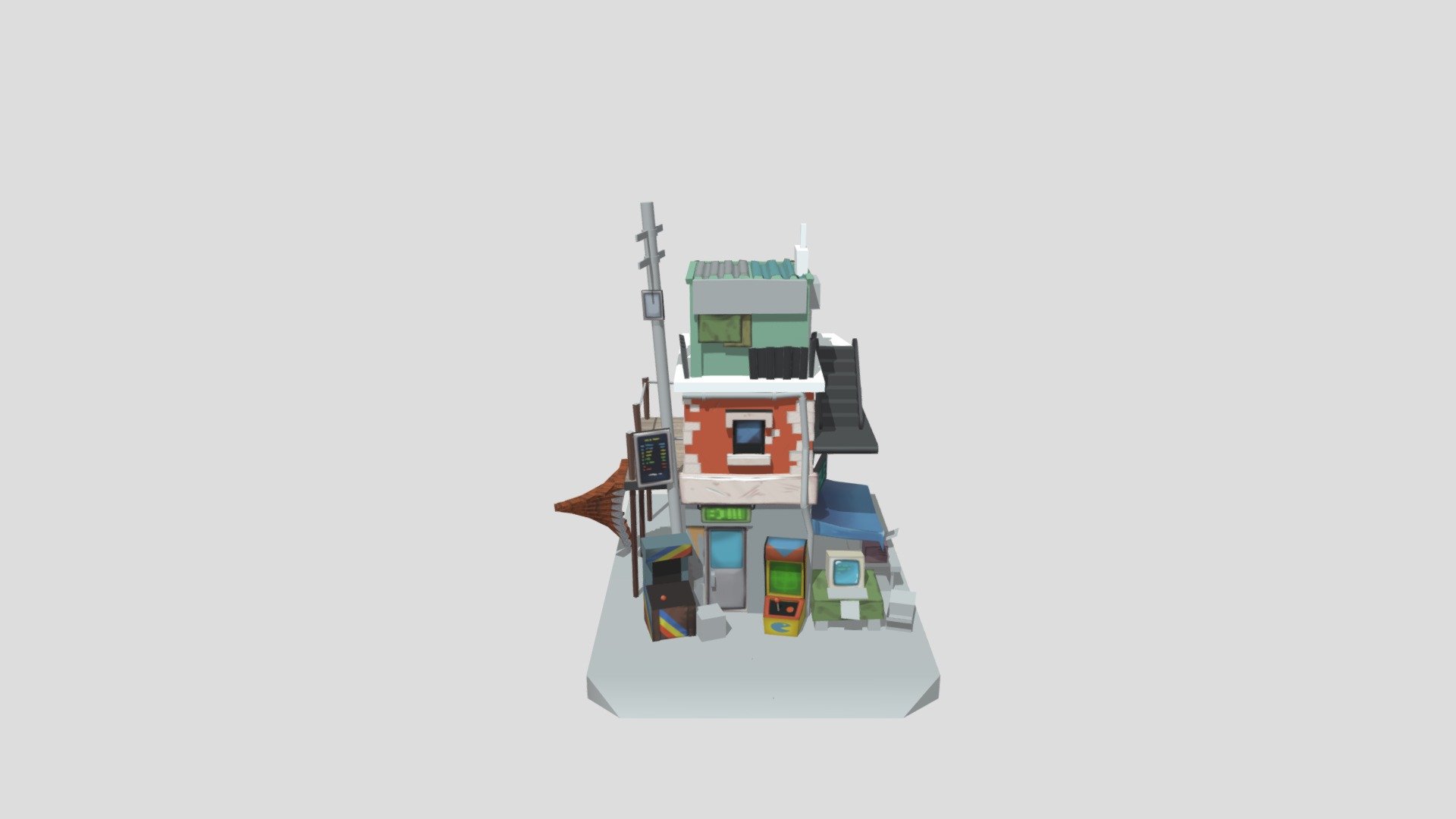 3D Modelling Project - 3D model by ultropode [34ca429] - Sketchfab
