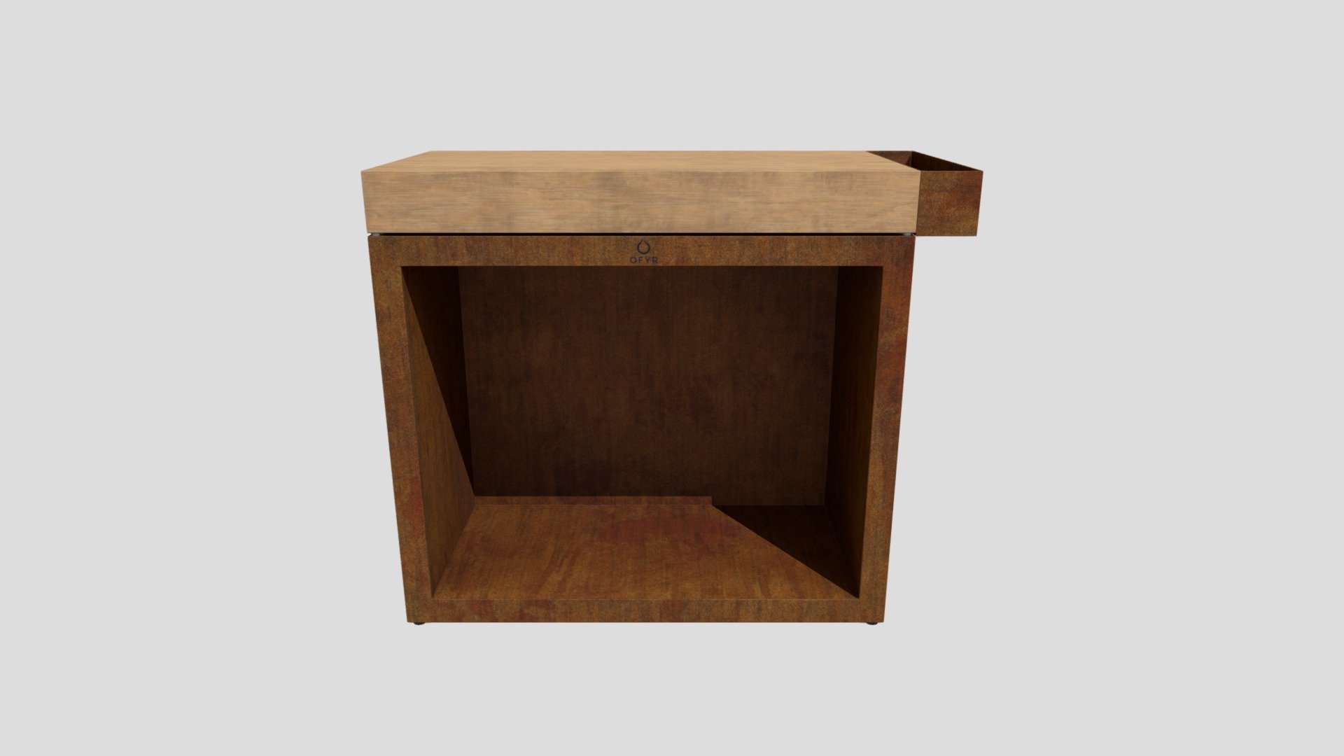 Butcher block Storage 90 - Buy Royalty Free 3D model by ...