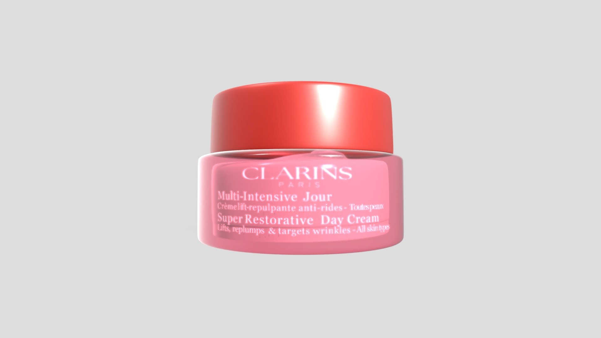 Clarins Super Restorative Cream - 3D model by nak3d [34cd702] - Sketchfab