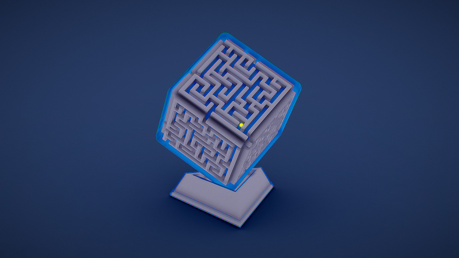 DAY01 Maze - 3December2020 - Download Free 3D model by Milionna ...