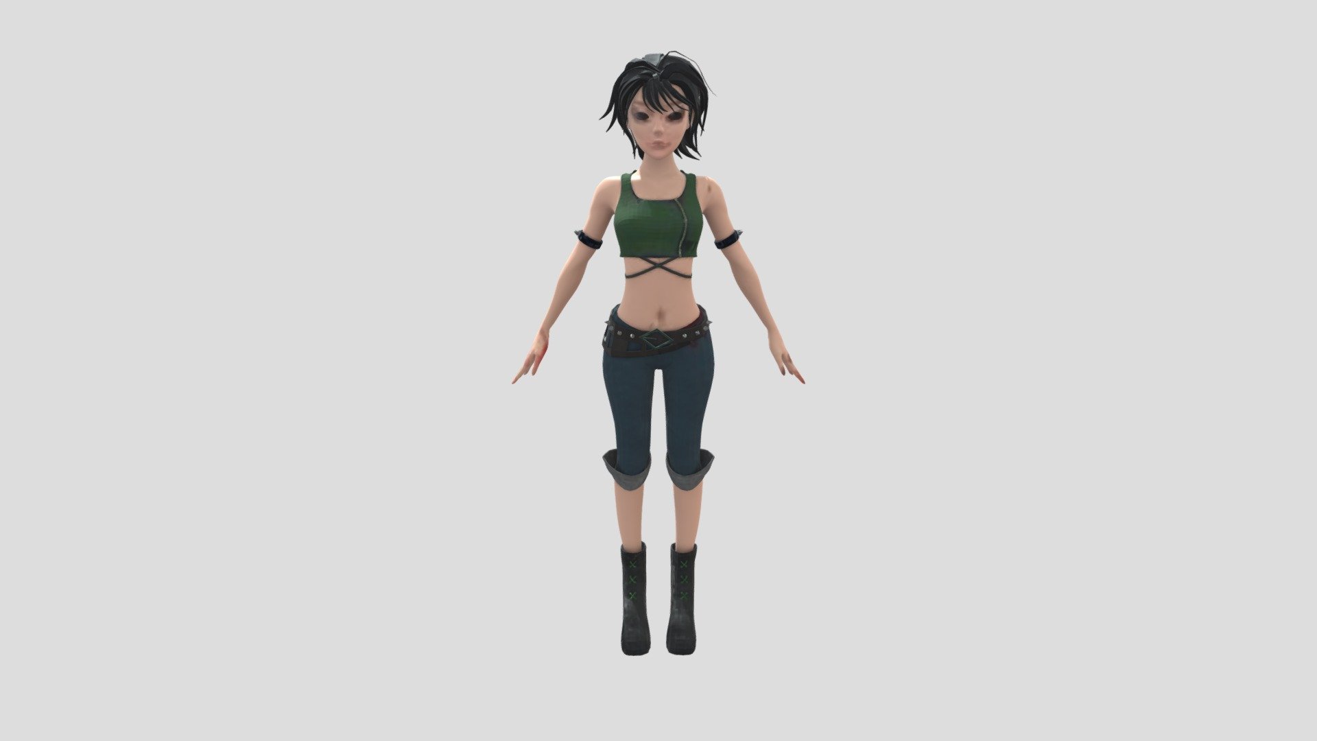 CHARACTER - 3D model by mashitahmuhdnoor [34ce6ef] - Sketchfab