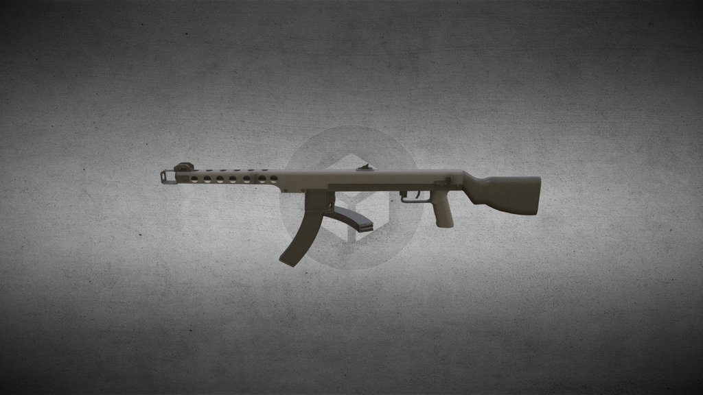 -D- WW2 Weapons - A 3D model collection by Eve Bat Studios ...
