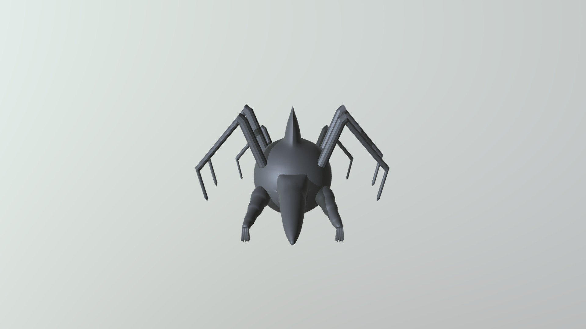 Spider Fish - 3D model by malcolmpryor [34d0c8d] - Sketchfab