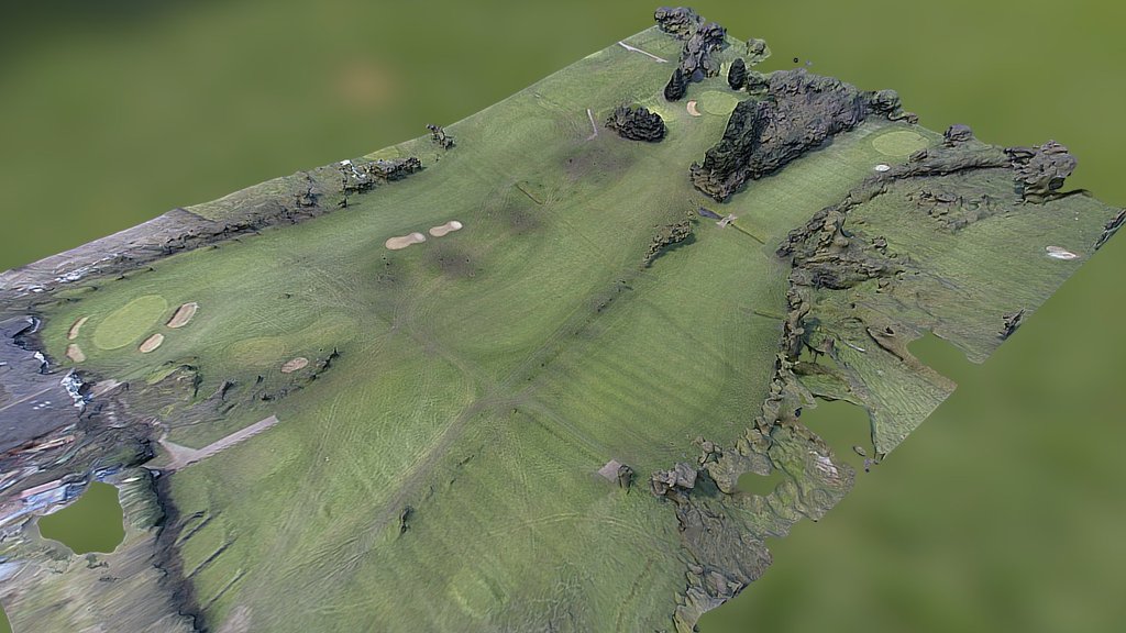 Golf Course - 3D model by jedispooner [34d0d39] - Sketchfab