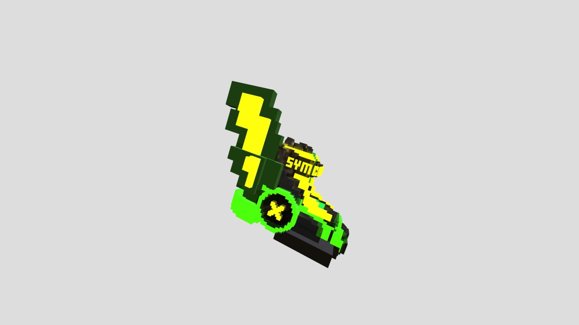 Symbiosi green B - Download Free 3D model by HARRIISWANGX [34d135a ...